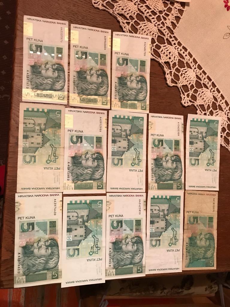 5 kuna novčanice