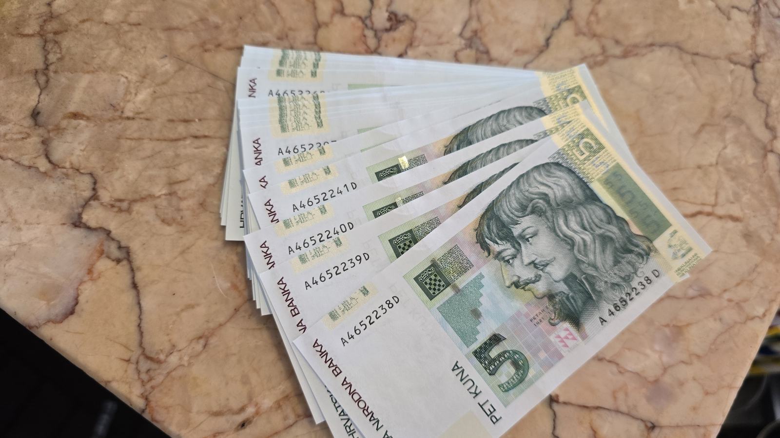 5 kuna novčanice