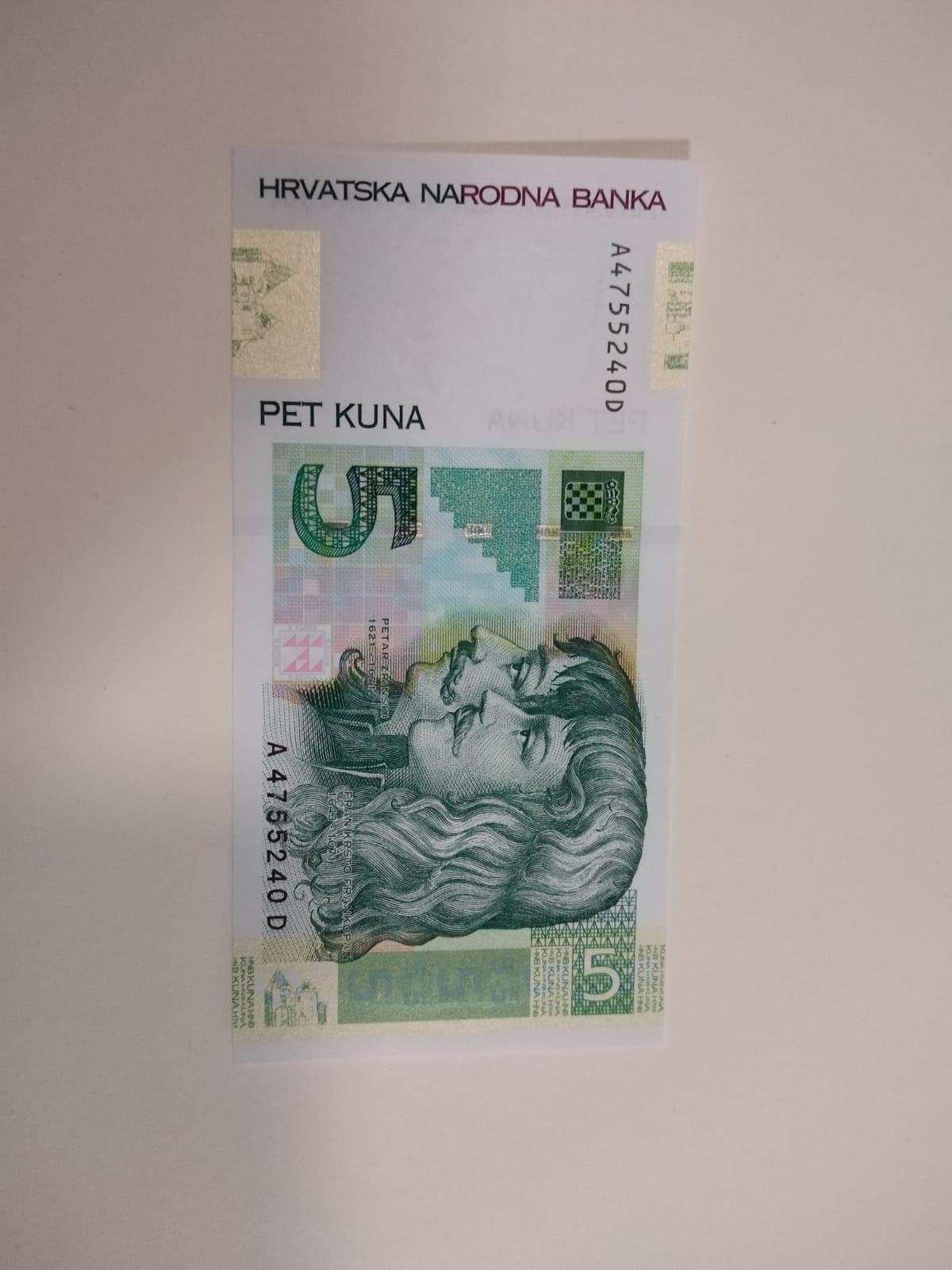 5 kuna UNC