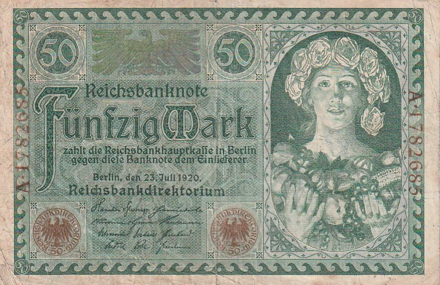 50 MARK BERLIN 1920