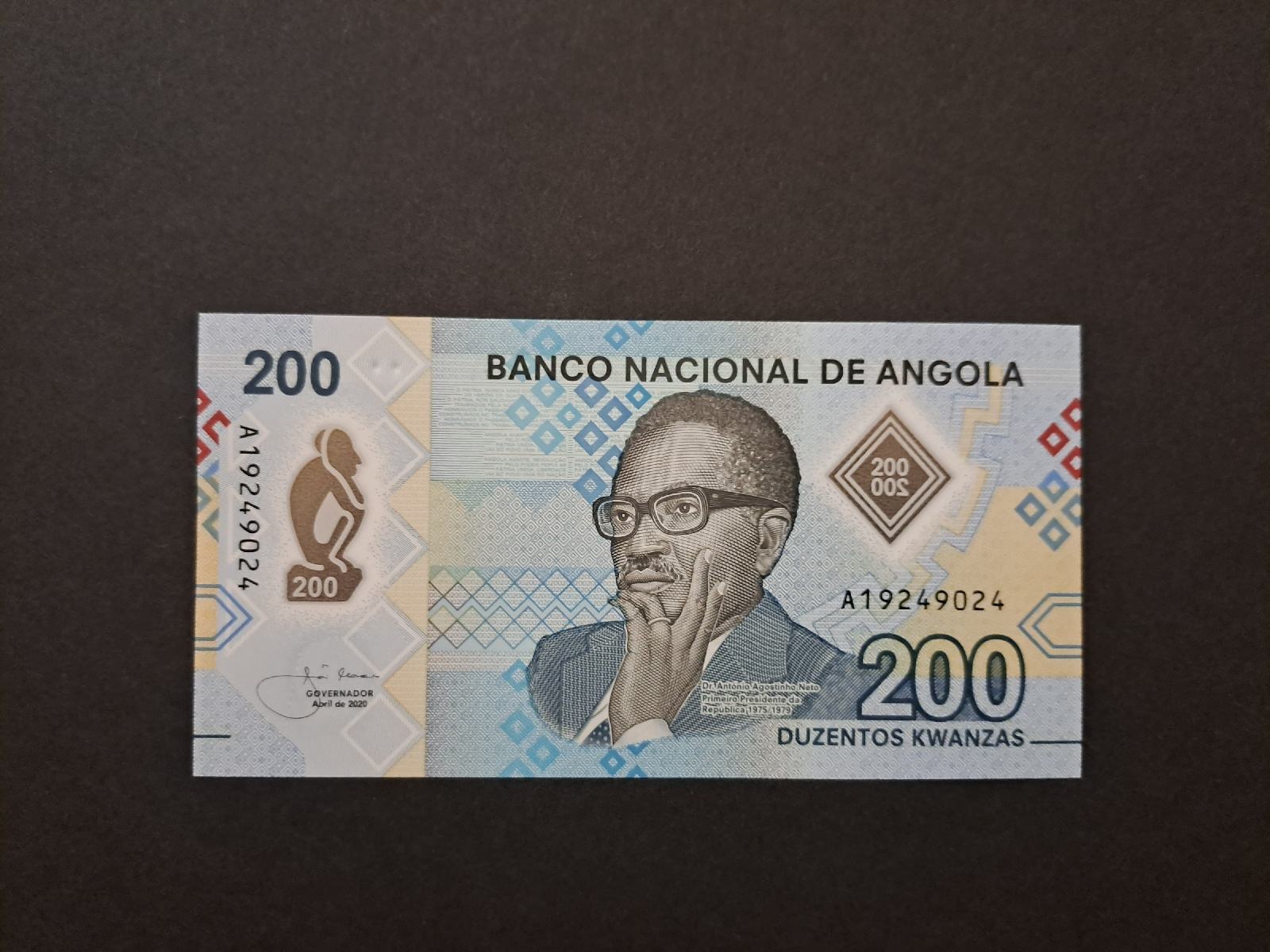 Angola 200 Kwanzas 2020 Polymer UNC