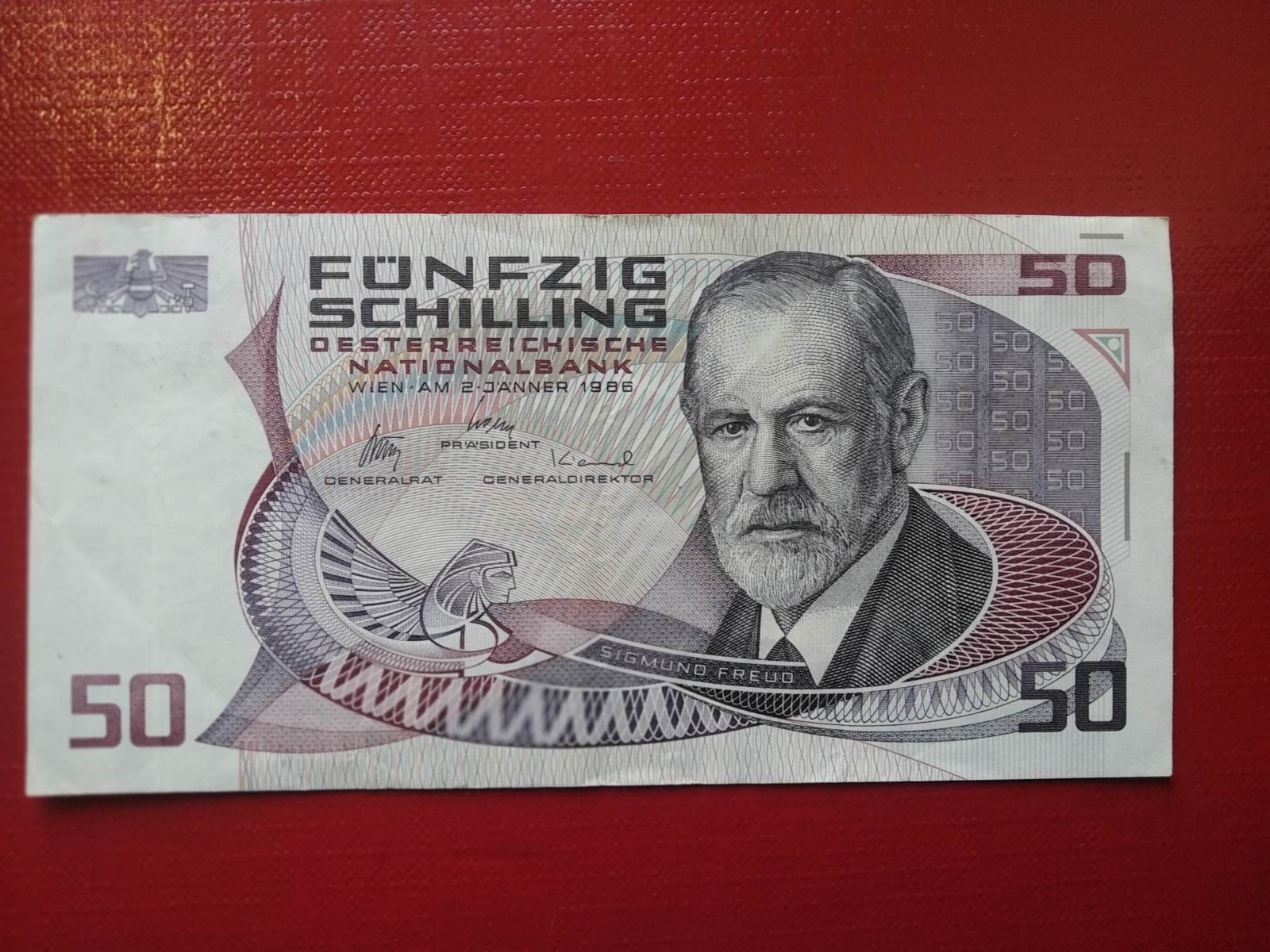 Austrija 50 šilinga 1986 vrlo dobro očuvana