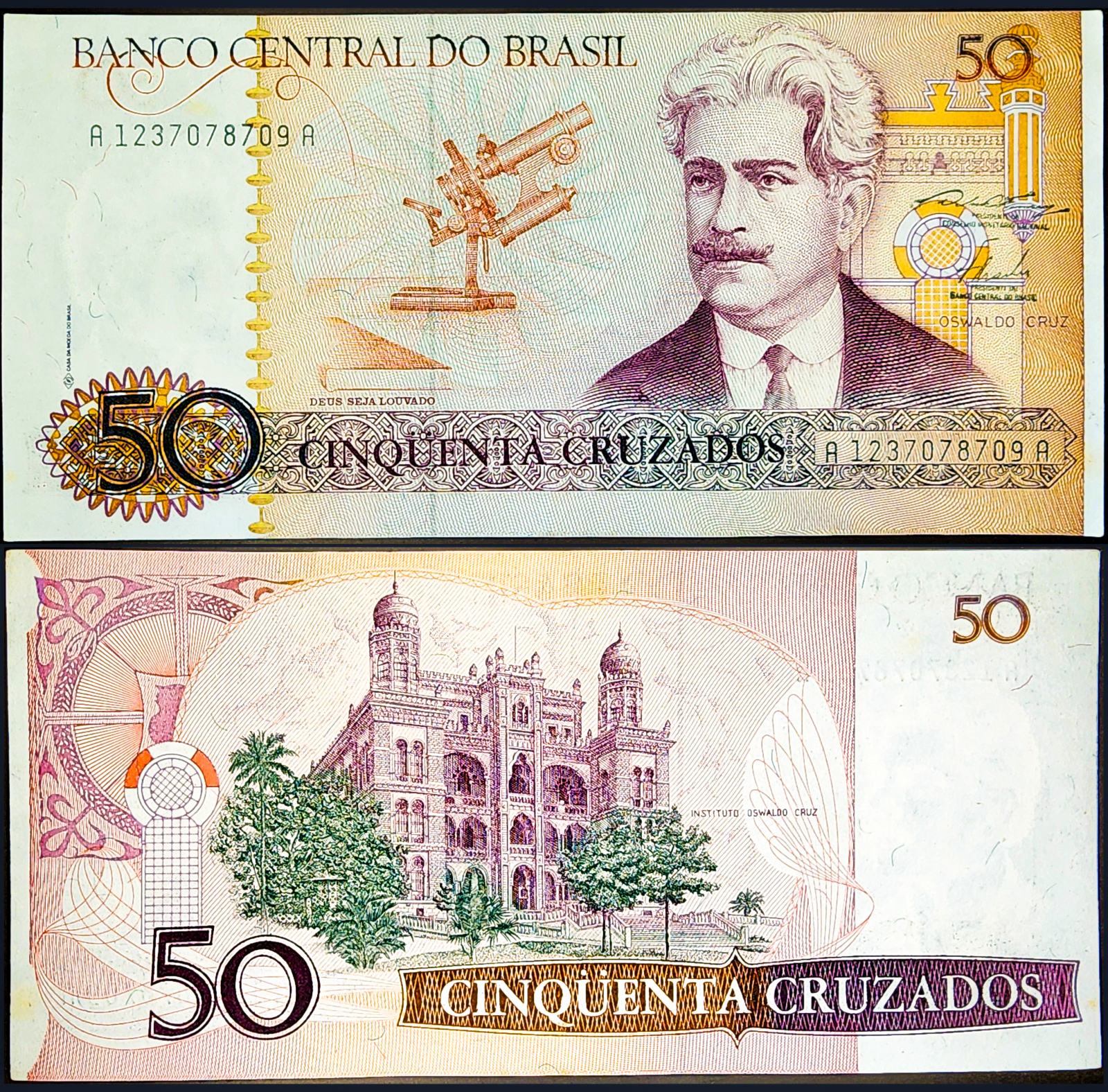 BRAZIL (1986) 50 Cruzados