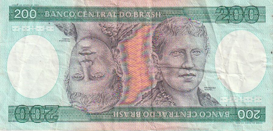BRAZIL 200 CRUZEIROS