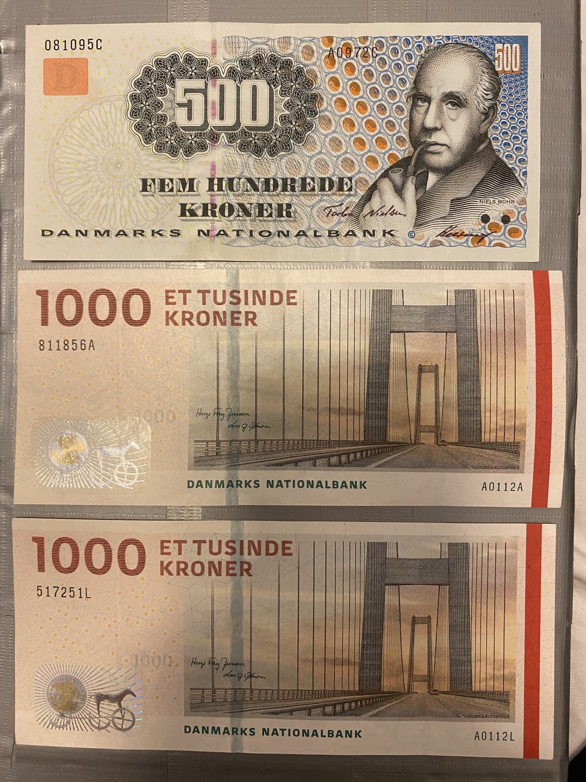 DANSKA 1000 kr 2011. (xf) - komandno