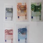 Euro novčanice 2002, 100, 50, 20, 10, 5 eura
