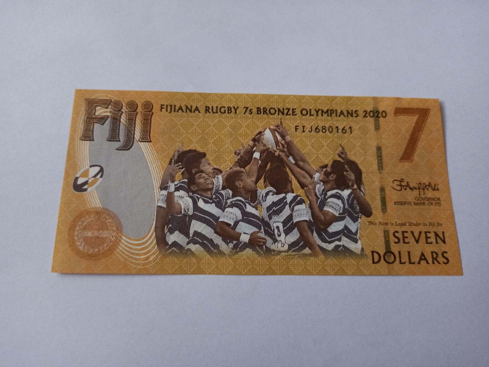 FIJI 7 DOLARA PRIGODNA UNC