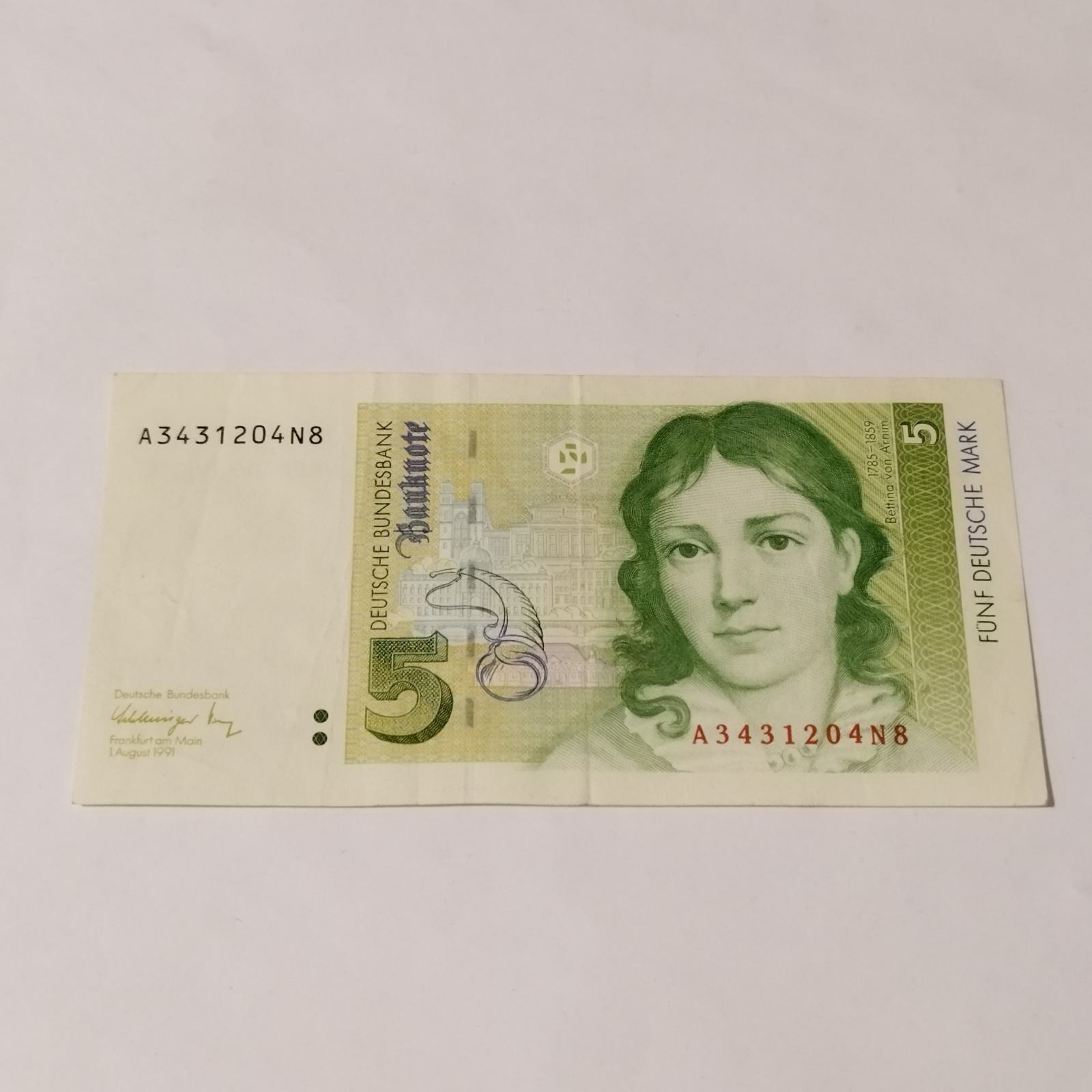 NJEMAČKA 5 MARAKA 1991 GO