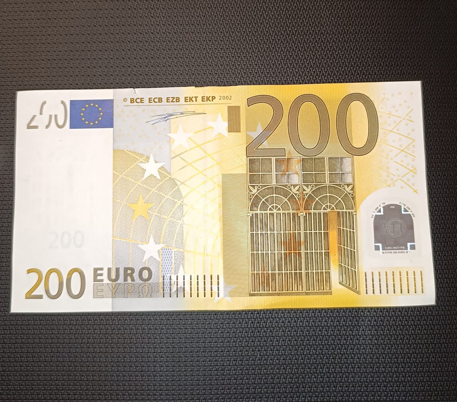Novčanica od 200 eura prva serija