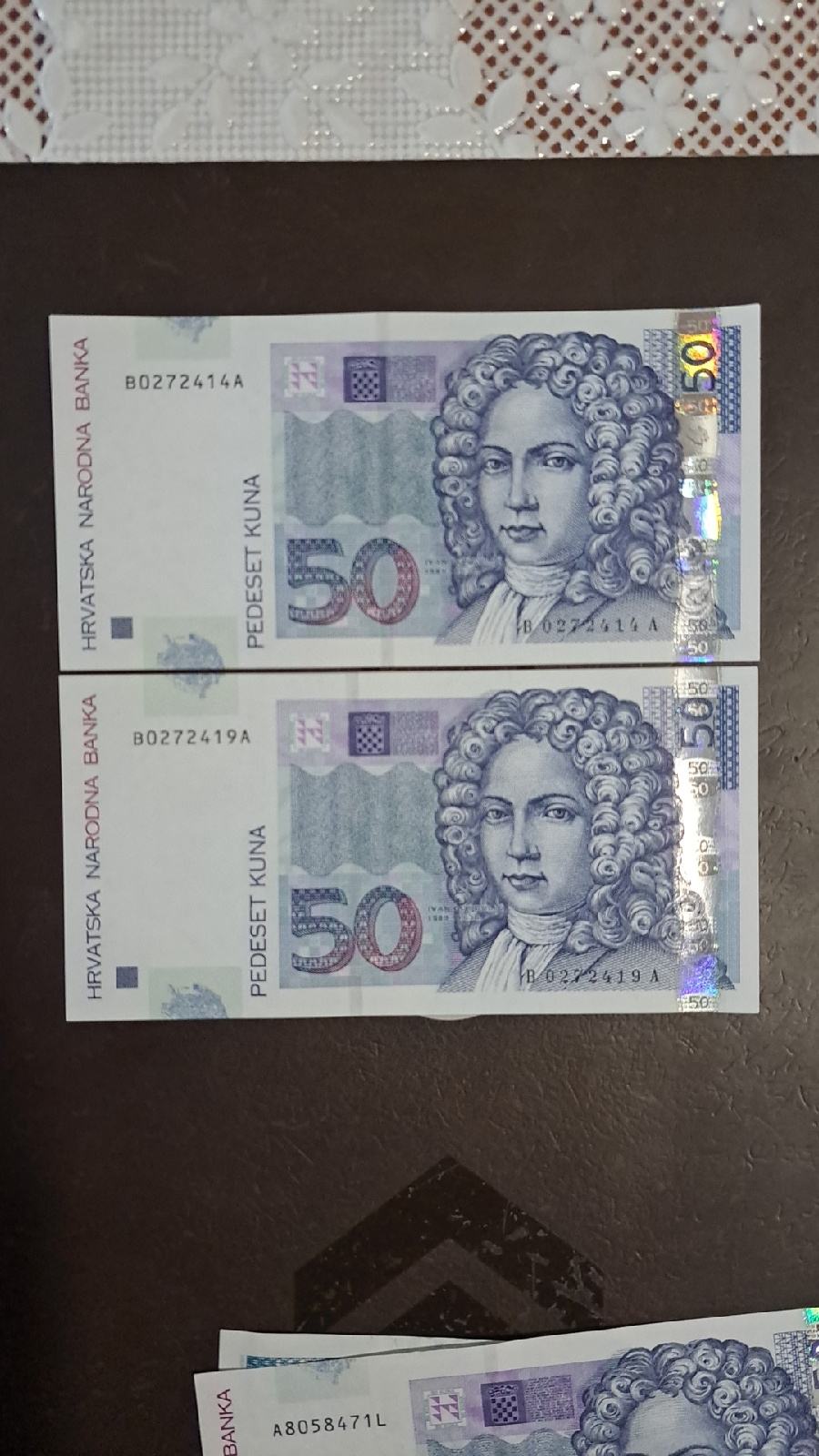 NOVČANICA OD 50 KUNA CIJENA ZA ISTU 10 EURA