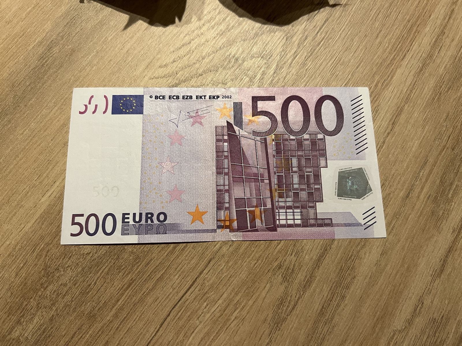 Novčanica od 500 eura