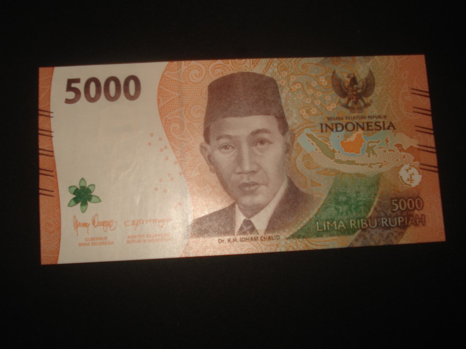 Novčanica Indonezija / Indonesia 5000 rupiah 2022.UNC (1 kom)