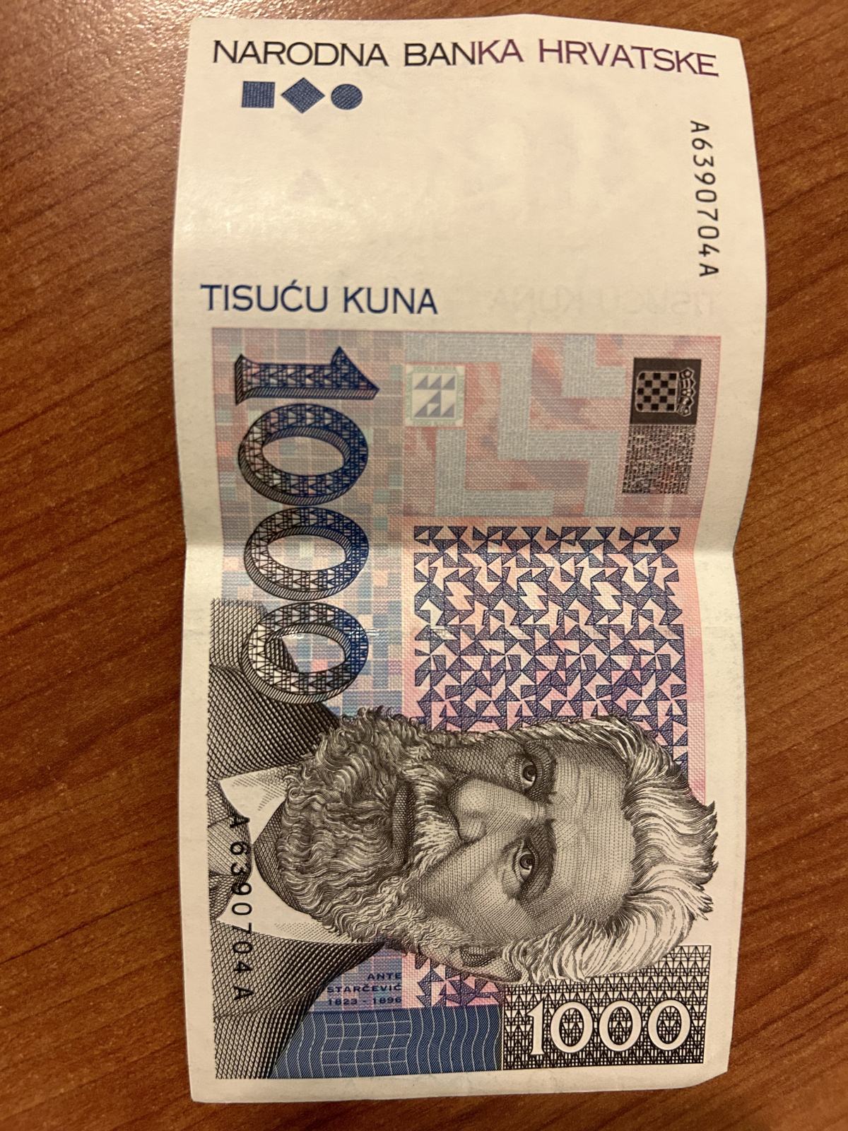 Novčanice 1000 kuna