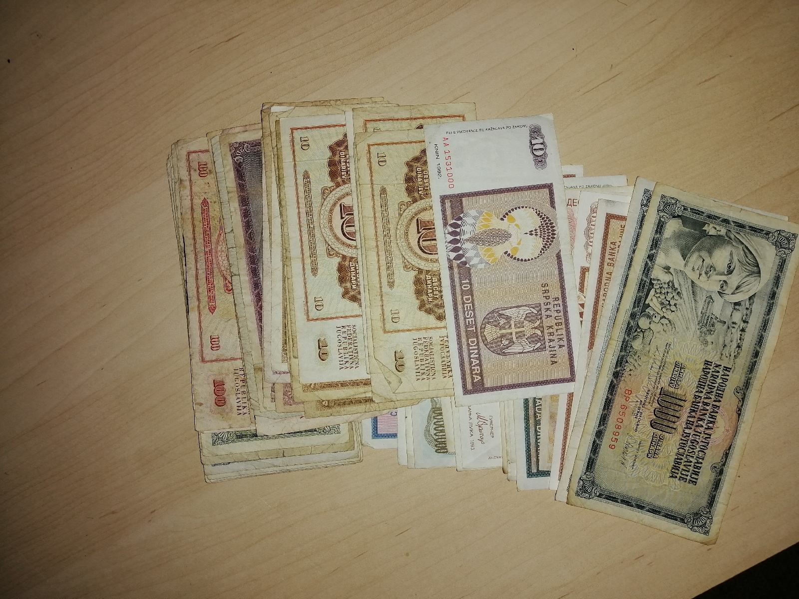 novčanice stare