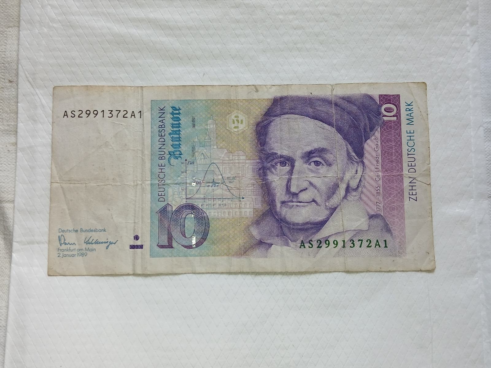 Prodajem novčanicu 10 Njemačkih maraka