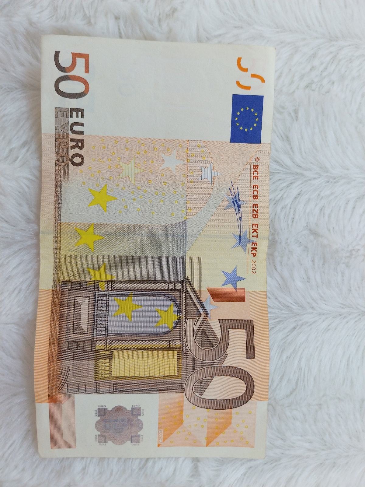 Rijetka novčanica 50 eura 2002