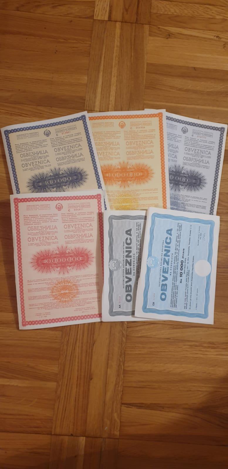 Obveznice Jugoslavije