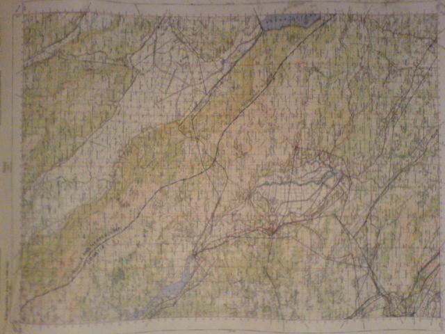 Karta SINJ i okolica