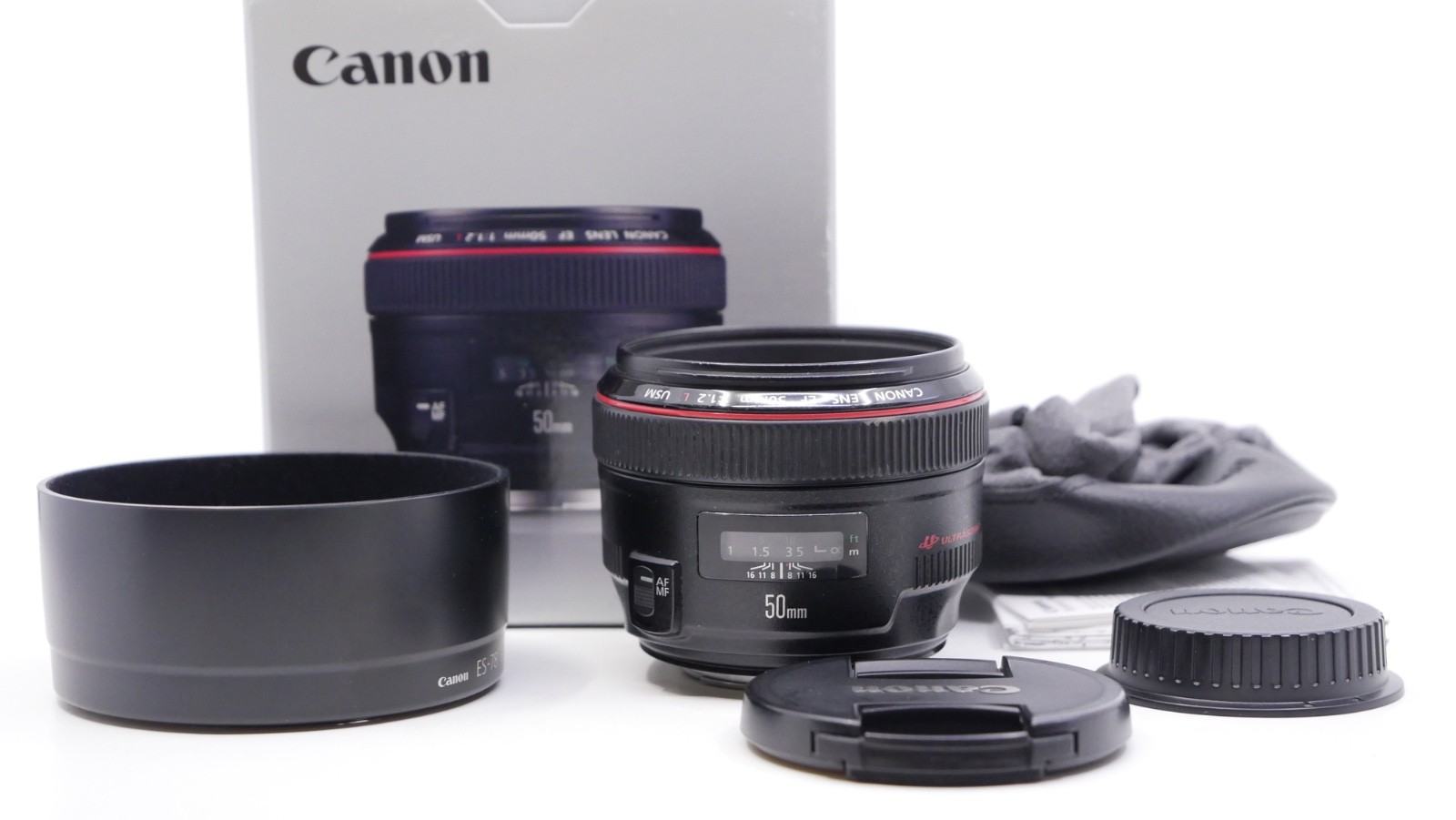 Canon EF 50 mm F/1,2 L USM Objektiv stanje 10/10 kao novi 700e