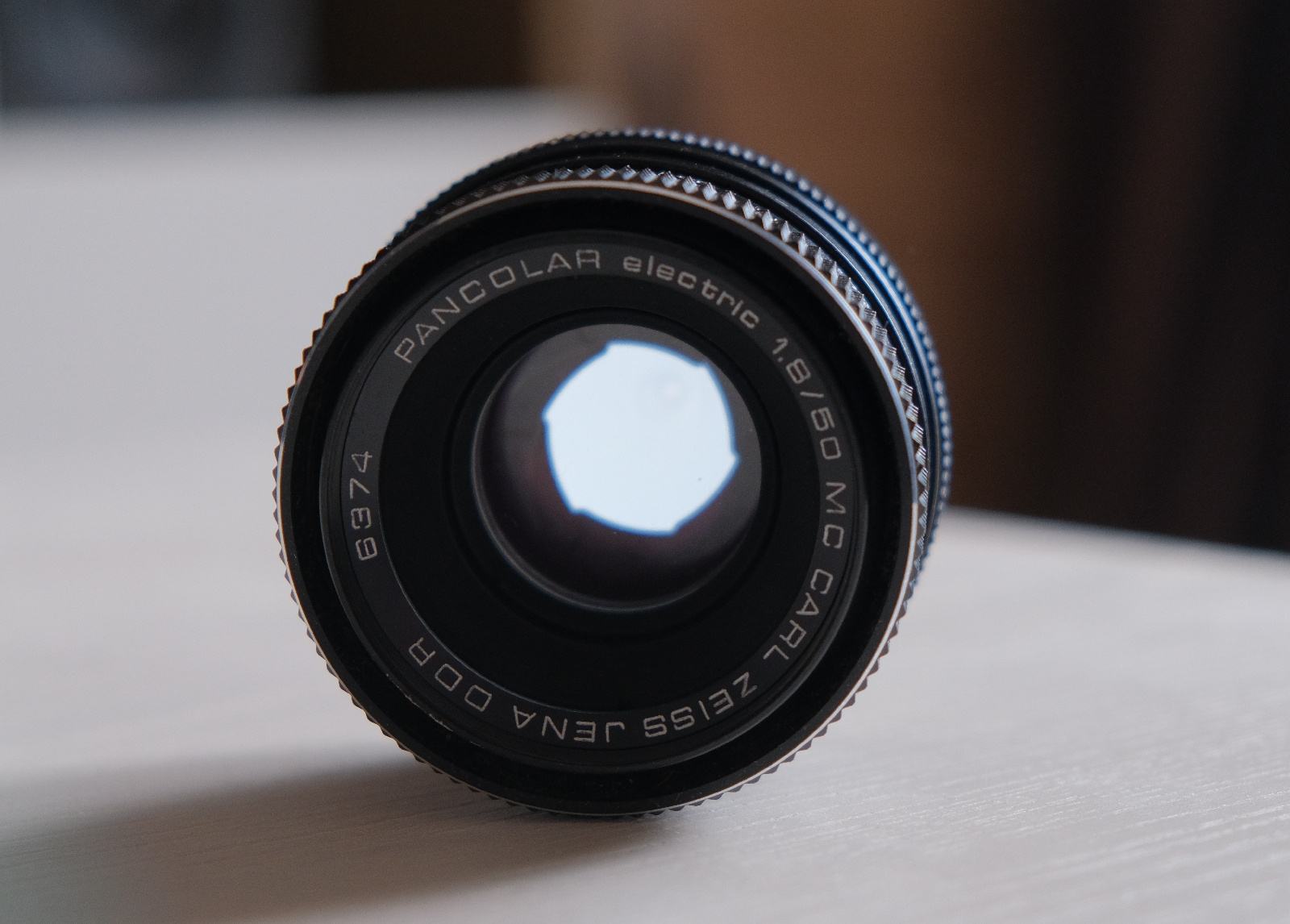 MC Carl Zeiss Jena DDR Pancolar electric 1.8/50mm