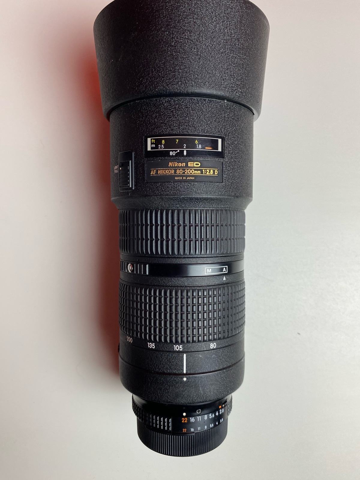 Nikon af-d 80-200 f2.8