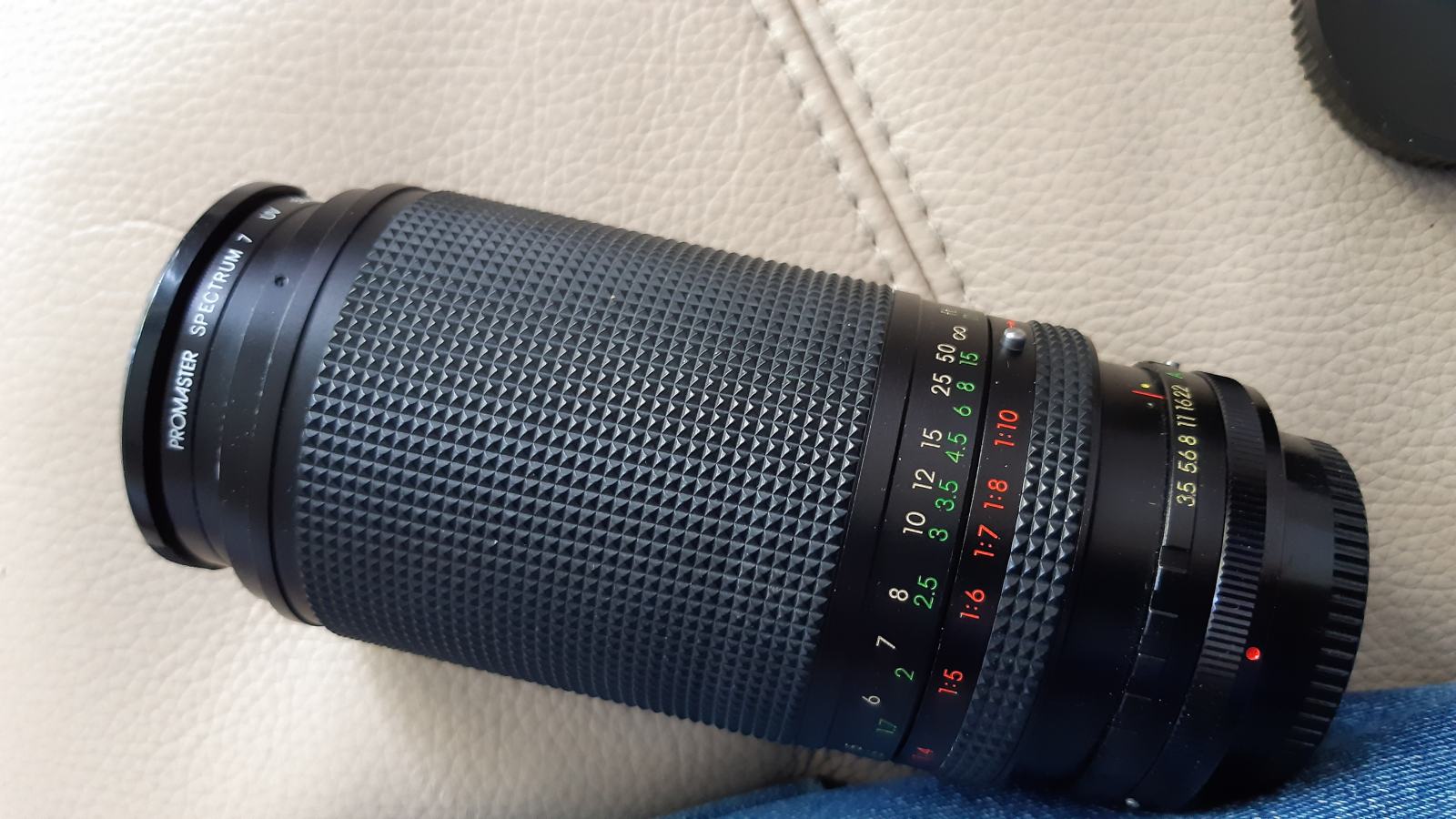 Promaster spectrum 7 objektiv