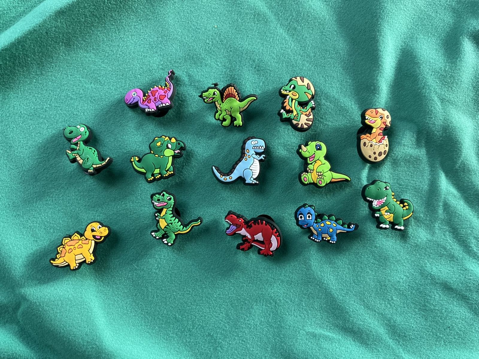 Dinosaur Crocs Charms 13 komada