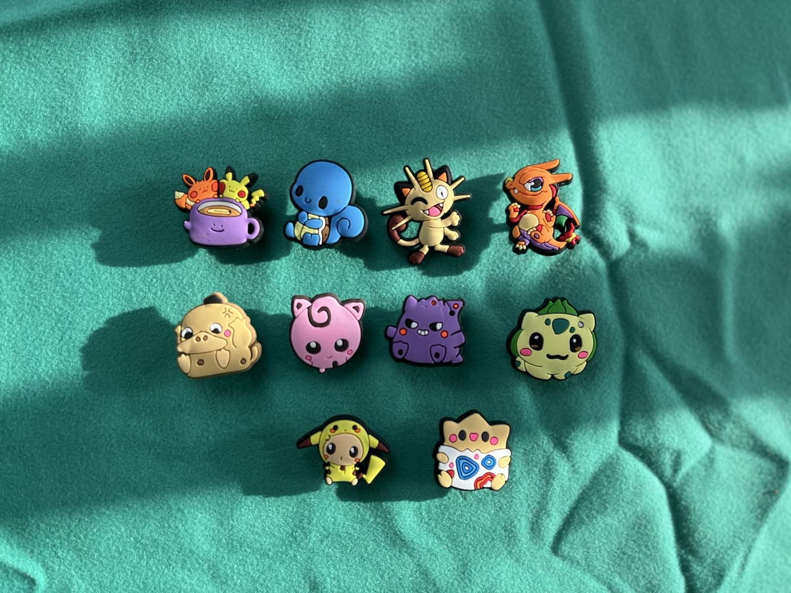 Pokemon Crocs Charms 10 različitih komada