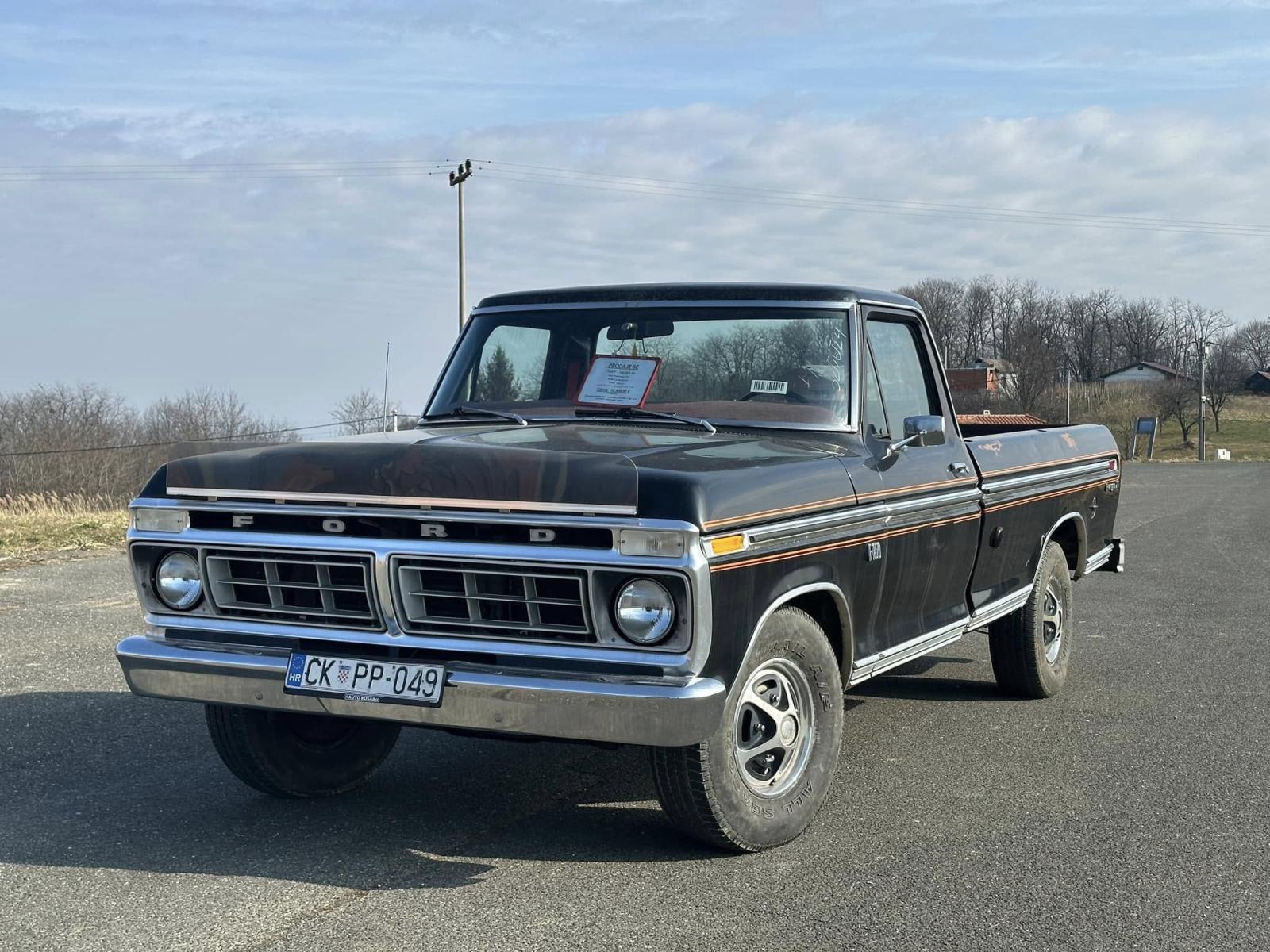 FORD F150 RANGER XLT PICK UP američki oldtimer, 6400 ccm, 1976. god