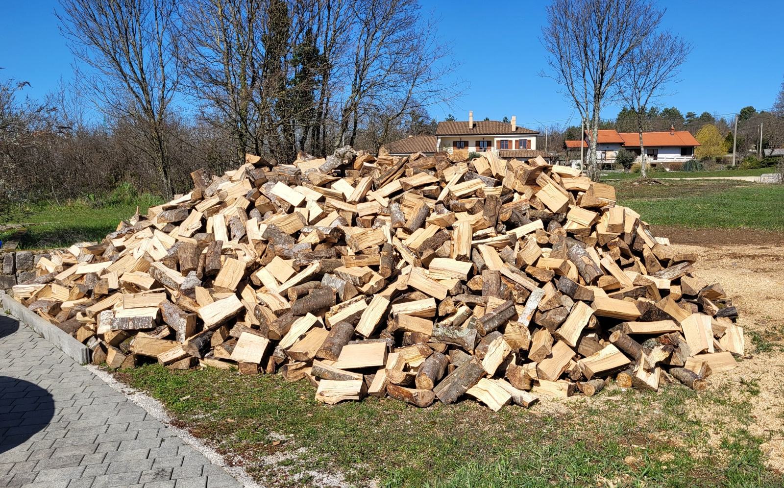 Drva za ogrijev, bukva