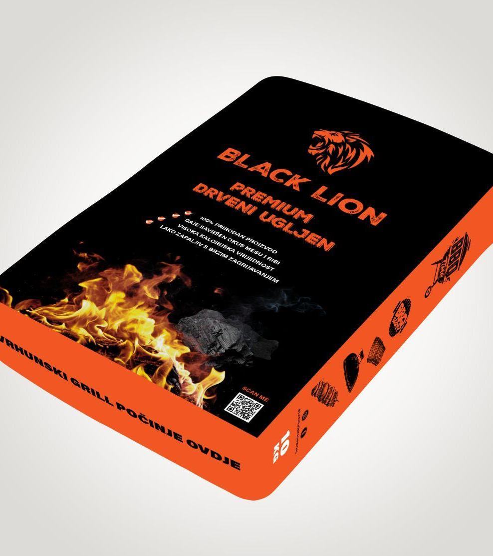 Premium Drveni Ugljen Za Roštilj 10kg