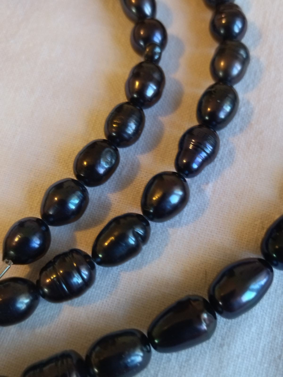 CRNI BISERI - DUGAČKA OGRLICA