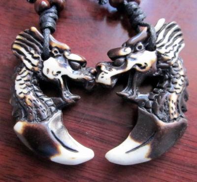 DRAGON YAK BONE TRIBAL PRIVJESAK I OGRLICA