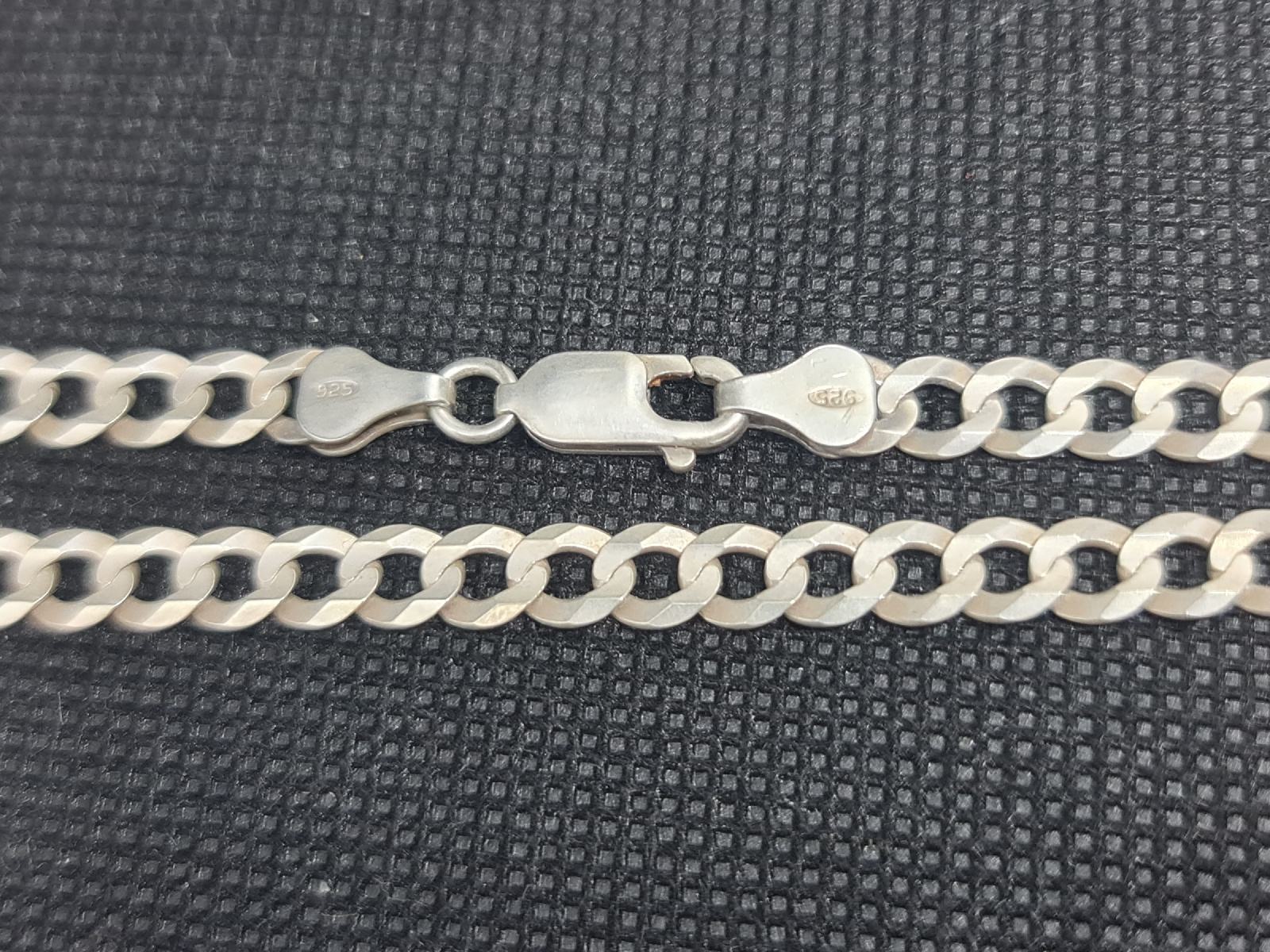 Srebrena ogrlica 55cm 925