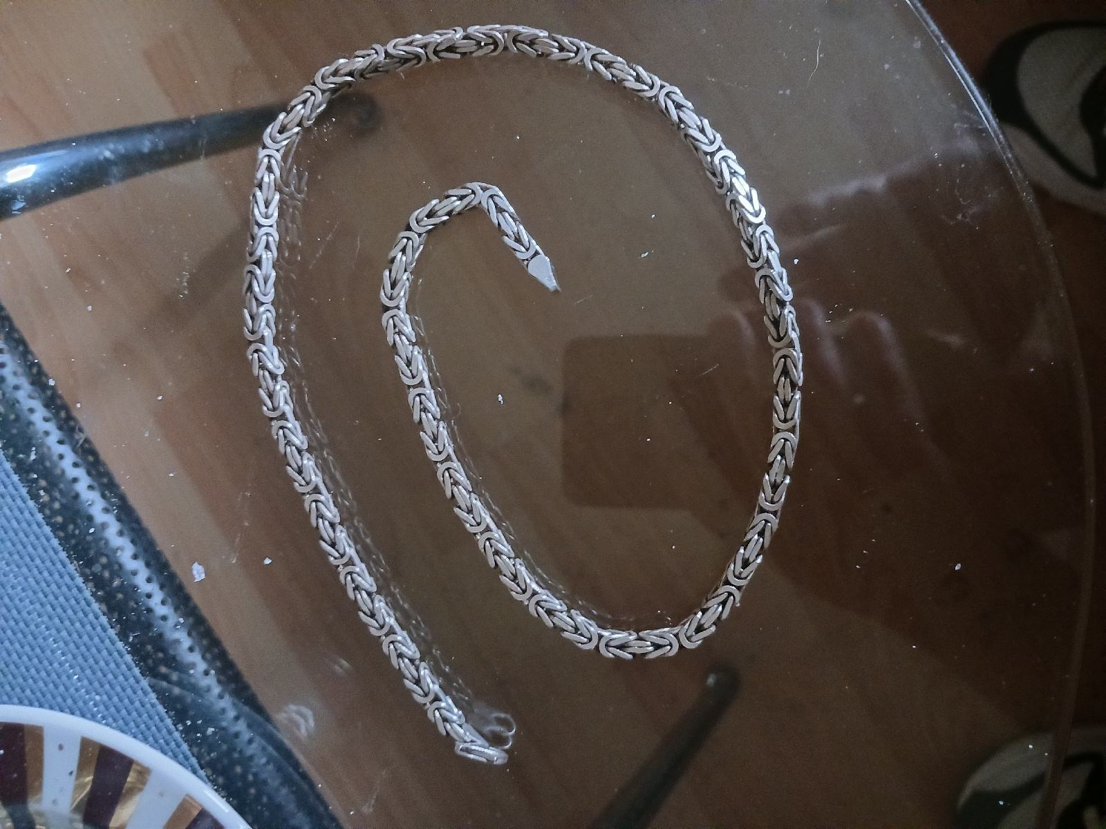 srebrni lančič..... kraljevski vez