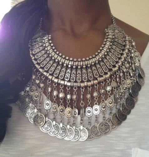 NOVA velika Boho ogrlica