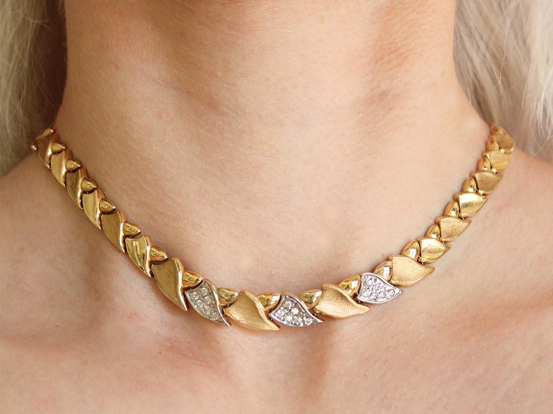 ZLATNA OGRLICA 14K (585) 25,50 grama NOVO • GOLD SHOP