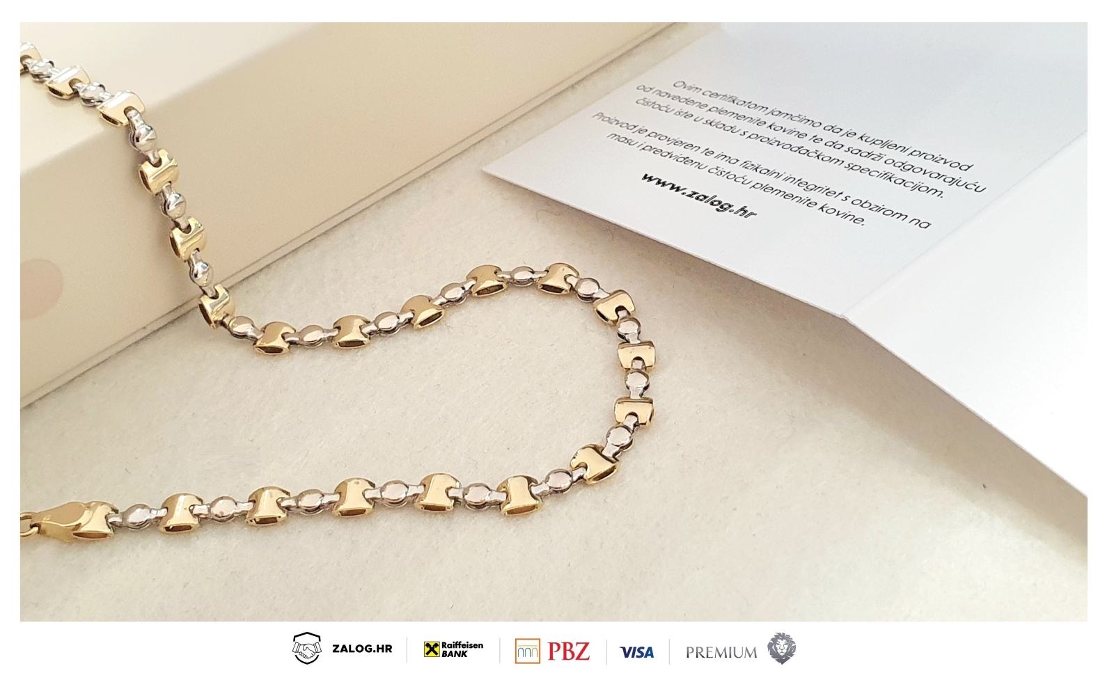 ZLATNI LANCIC 14K 10,55G ***DO 24 RATE*** R1!