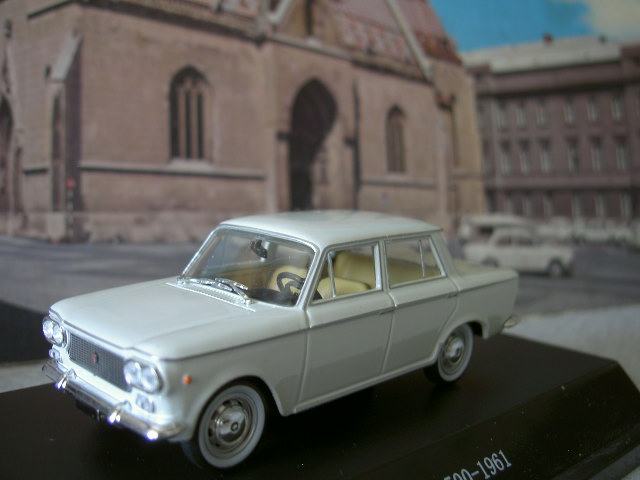 FIAT ZASTAVA 1300 1500 1961. 1/43 MODEL TRISTAC TRILE