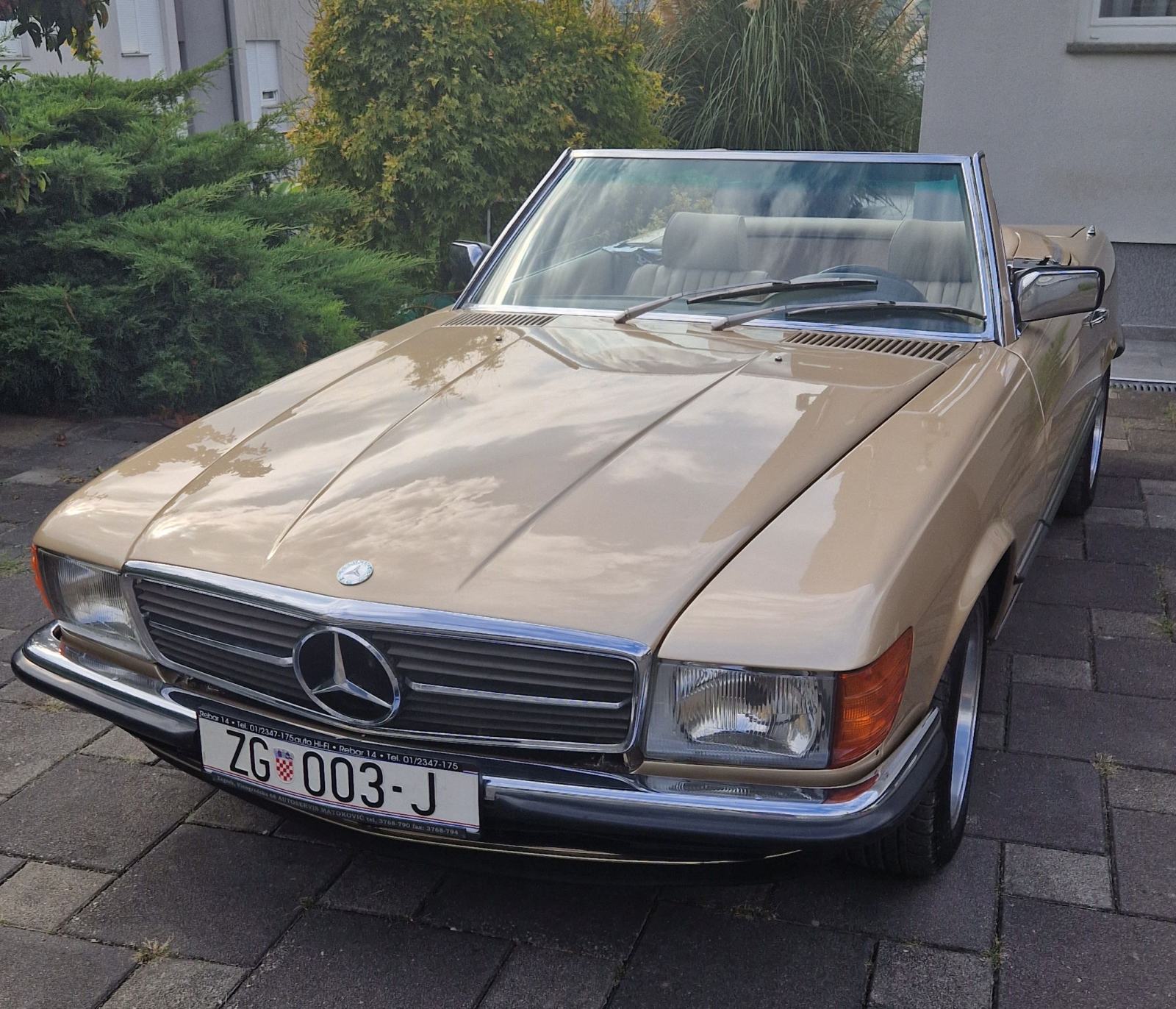 Mercedes 350 SL, R107, 1973. godina