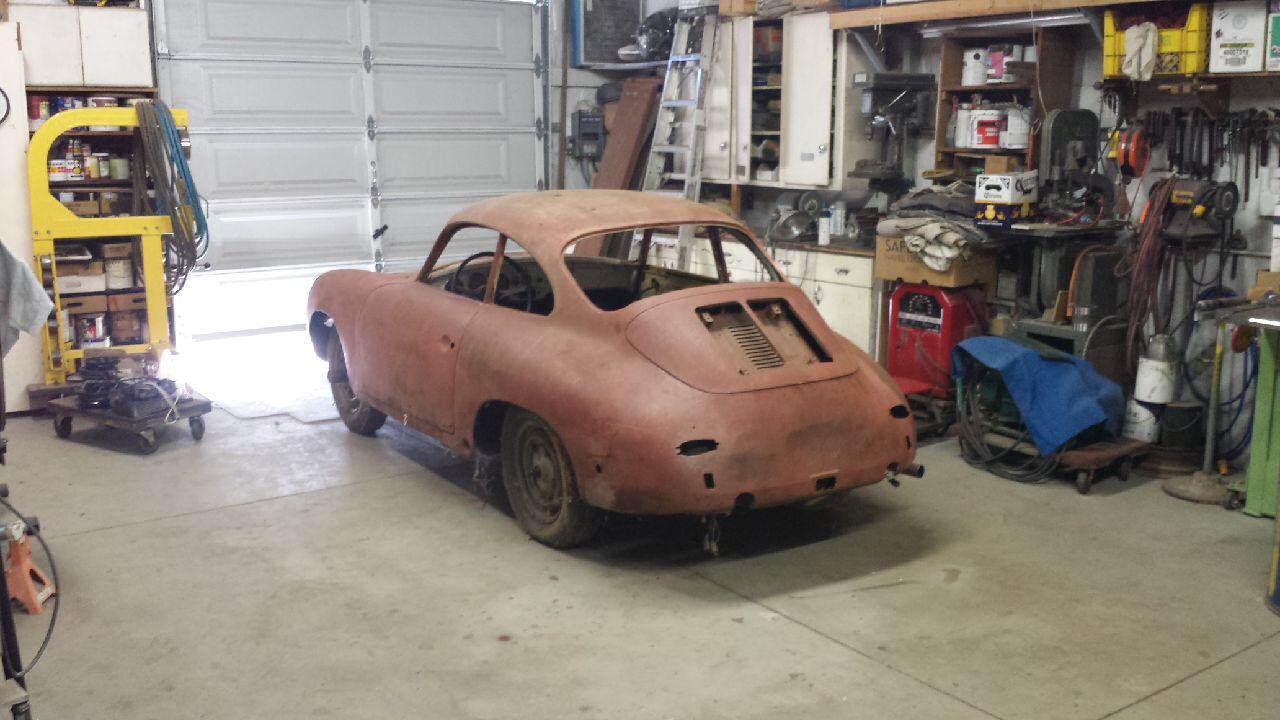 Porsche 356 coupe, motor radi, 34900