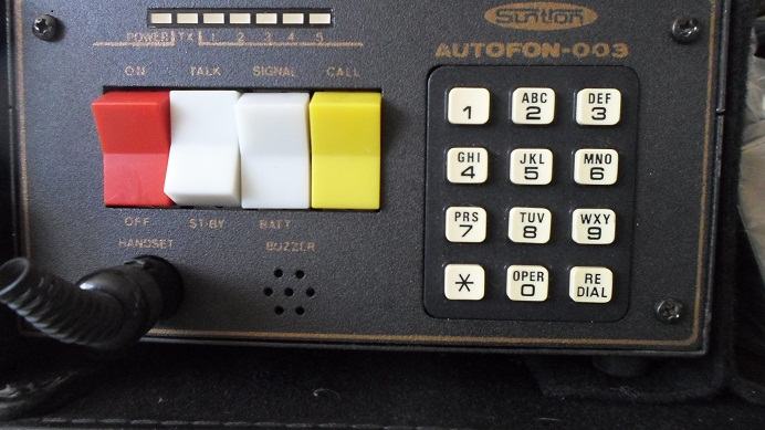 Autotelefon SINTION,AUTOPHON-003,iz 1982 god.Japan
