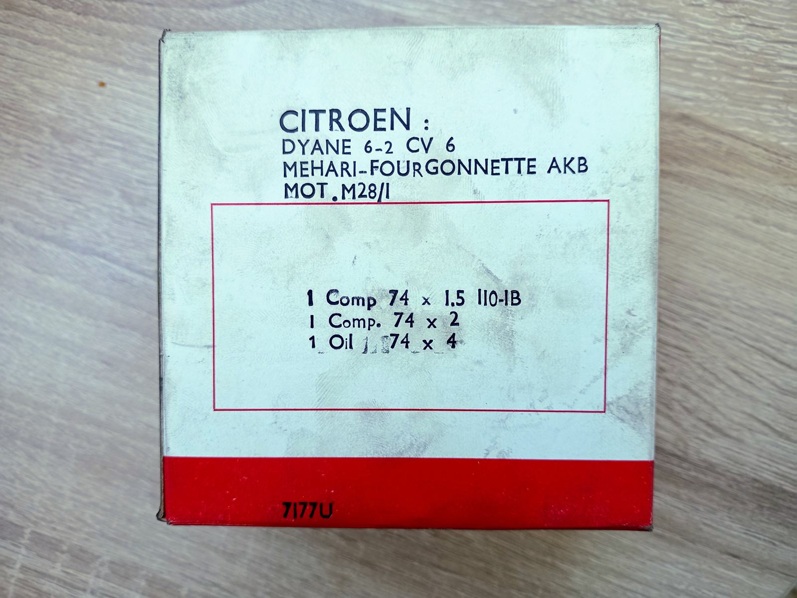 Citroen Dyane original karike