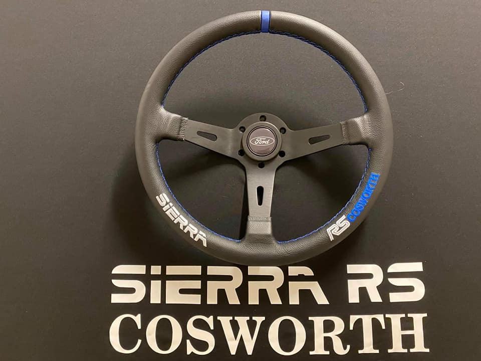 Ford Sierra Cosworth sportski volan 350mm obična koža