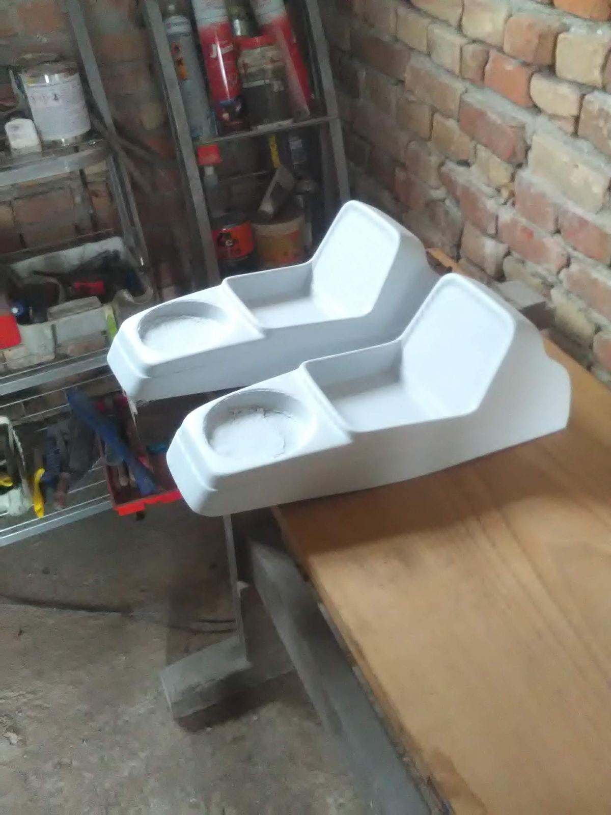 Kadett C SR/GTE--središnja konzola