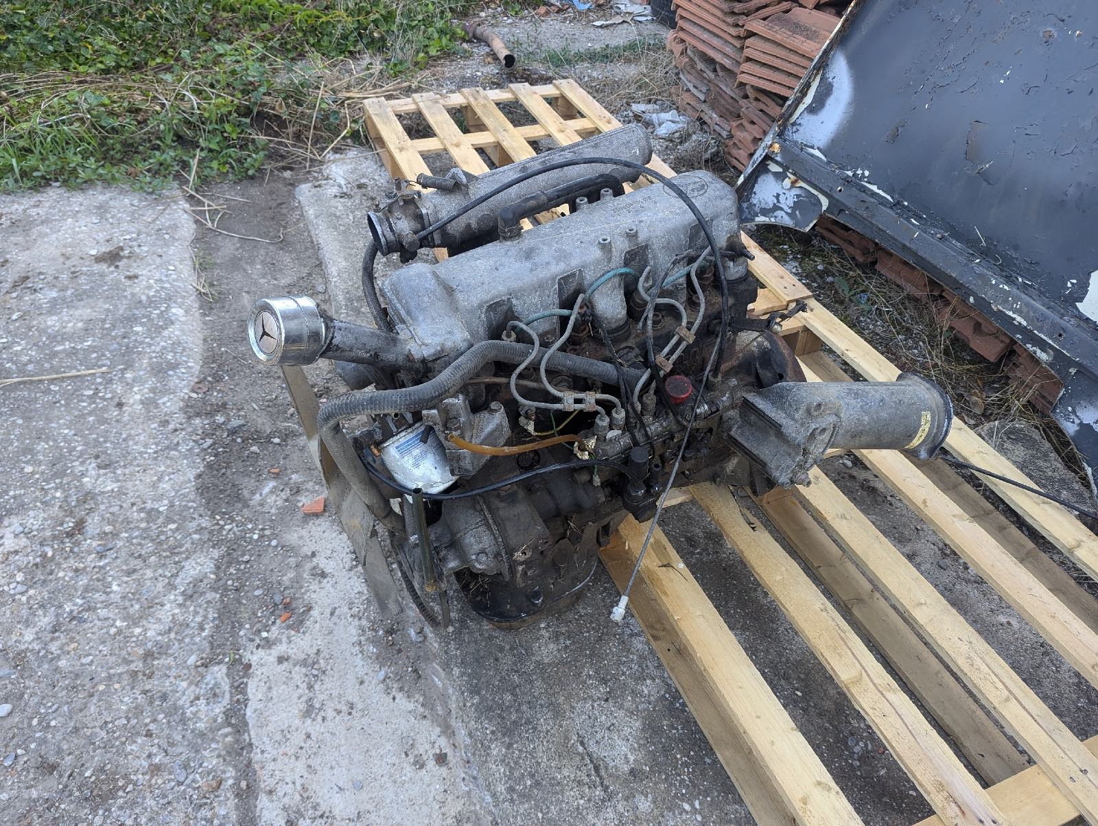 Mercedes kombi motor OM616 - 1