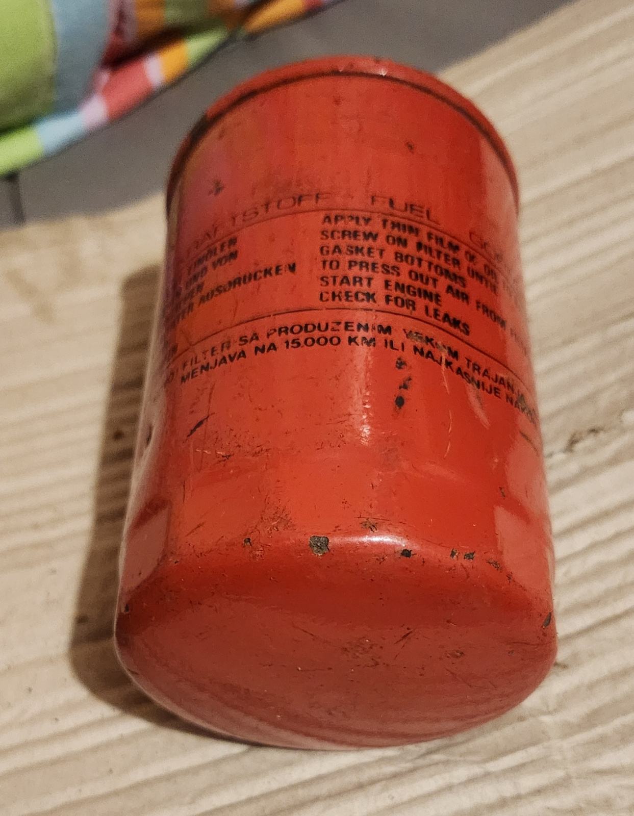 STARI FILTER ULJA ZA OLDTIMERE 1960.G. EX YU