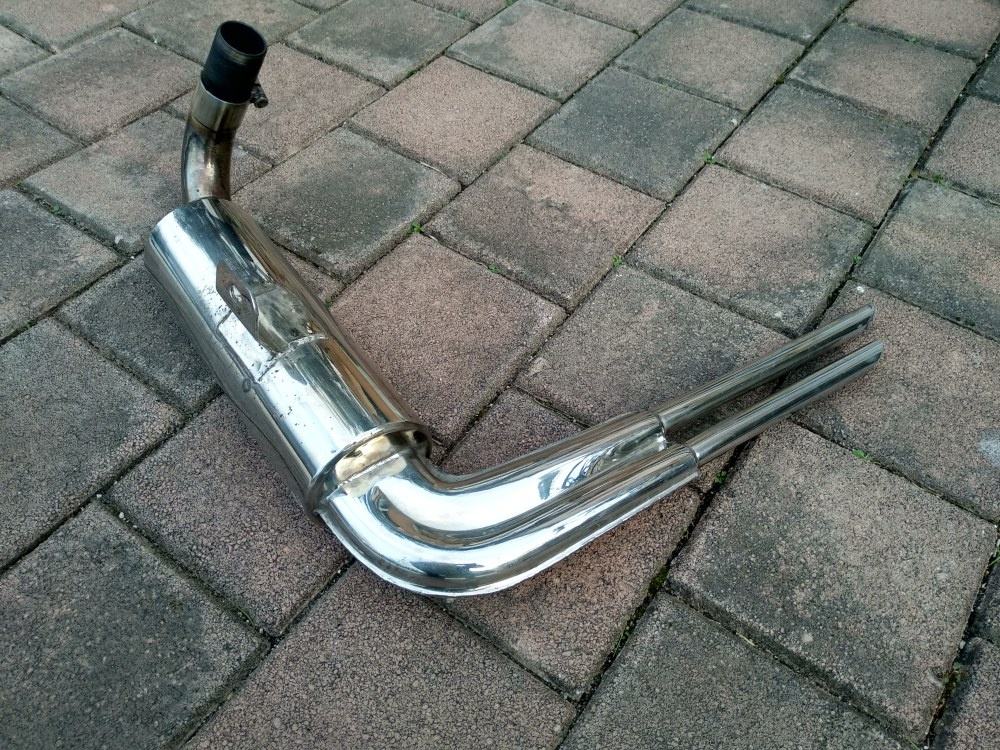 Vespa 160 GS / 180 SS Abarth auspuh