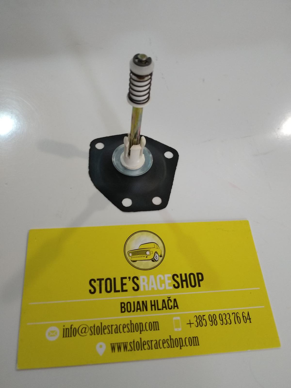 Weber 34 ADF 32 DAT 34 DAT membrana čoka karburatora Fiat Lancia Delta