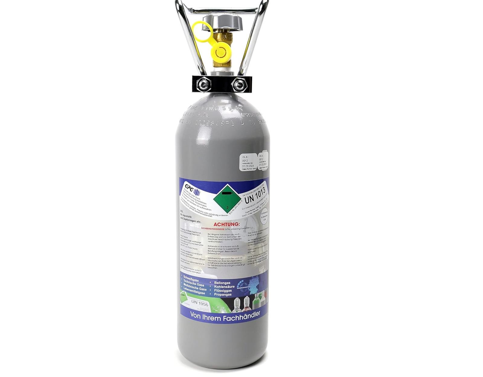 Boca CO2 puna 2 KG - 2,7 L